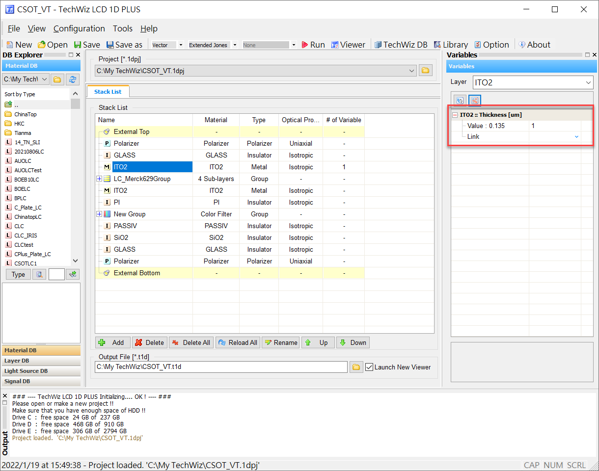 TechWiz LCD 1D Plus LCD Simulation Software – 羽澤光電