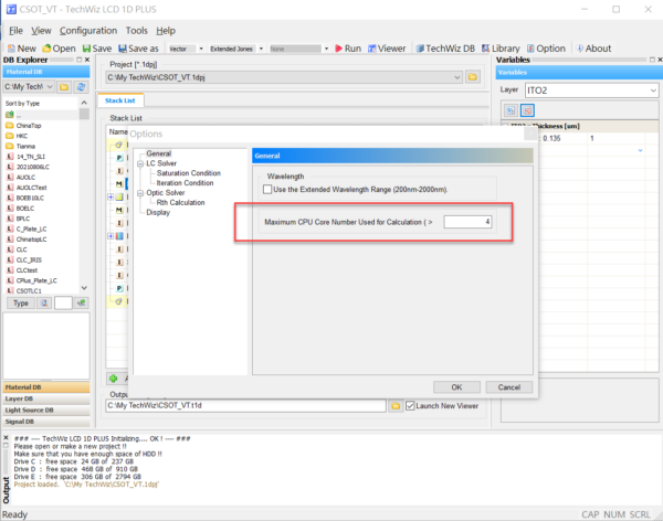 TechWiz LCD 1D Plus LCD Simulation Software – 羽澤光電